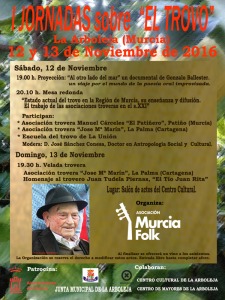 I Jornadas sobre el Trovo - Región de Murcia Digital