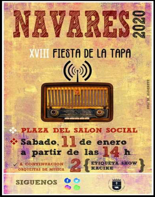 XVIII Fiesta de la Tapa Navares 2020 - Región de Murcia Digital