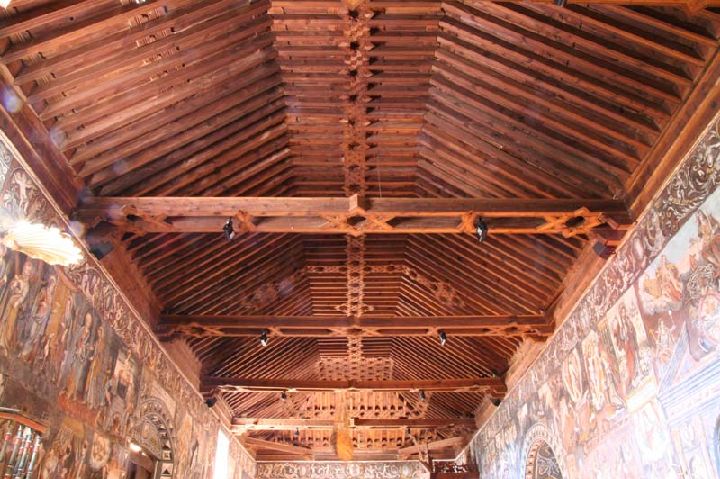 Artesonado de la Ermita de Santa Eulalia - Región de Murcia Digital