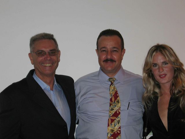 Con David Angelini y su hija Milagros